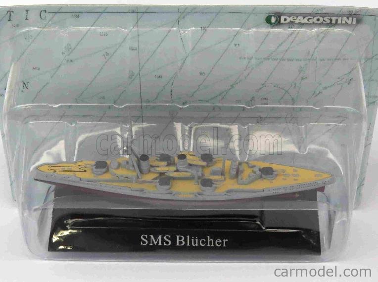 EDICOLA WARSHIP019 Scale 1/1250 | WARSHIP SMS BLUCHER ARMORED CRUISER ...
