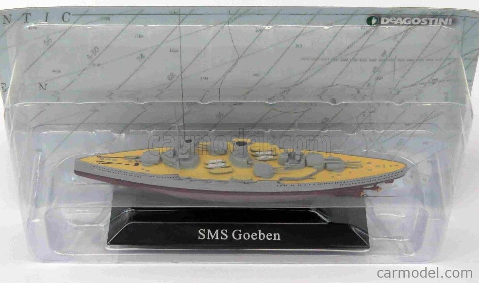 EDICOLA WARSHIP021 Scale 1/1250 | WARSHIP SMS GOEBEN BATTLESHIP GERMANY ...