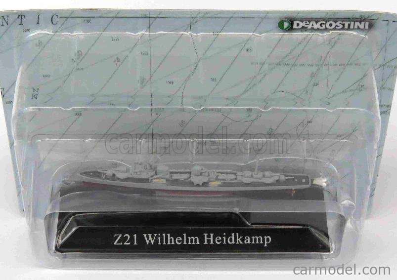 EDICOLA WARSHIP045 Scale 1/1250 | WARSHIP Z21 WILHELM HEIDKAMP ...