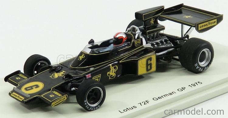 SPARK-MODEL S7129 Scala 1/43 | LOTUS F1 72F N 6 GERMAN GP 1975 J.WATSON ...