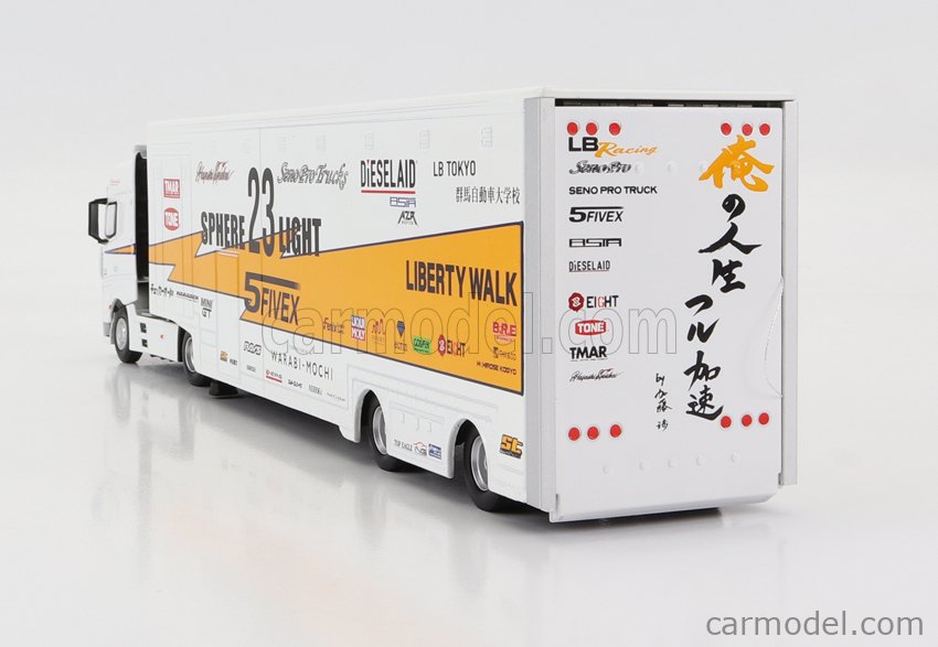 MINI-GT MGTS0004 Escala 1/64 | MERCEDES BENZ ACTROS 2 GIGASPACE 1851 ...