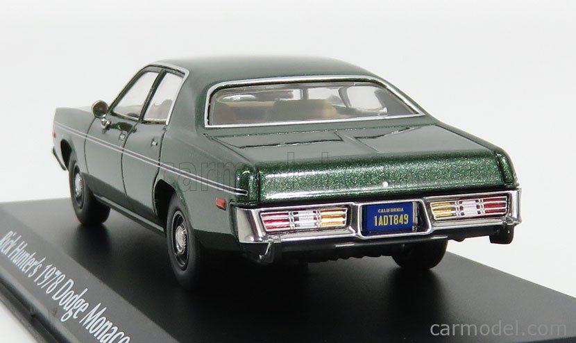 GREENLIGHT 86537 Scale 1/43 | DODGE MONACO POLICE 1978 - RICK HUNTER ...