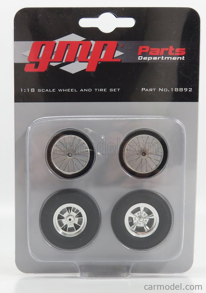 GMP 18892 Scale 1/18 | ACCESSORIES SET 4X RUOTE - 4X WHEELS TOMMY IVO'S ...