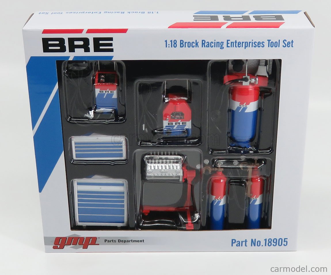 GMP 18905 Scale 1/18 | ACCESSORIES SET OFFICINA GARAGE TOOL SET BRE RED ...