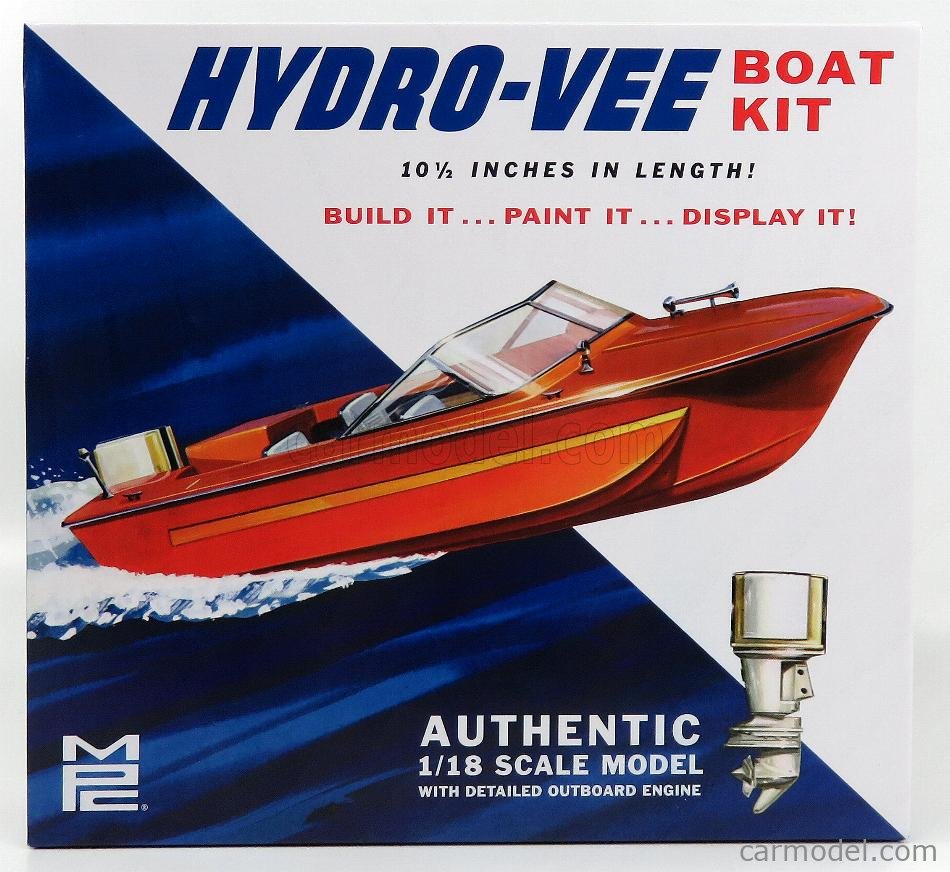 MPC KIT 883/12 Scale 1/18 | CHRYSLER HYDRO-VEE MC-12607 MOTOSCAFO WITH ...