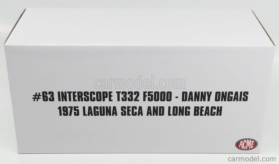 ACME-MODELS A1802002 Scale 1/18 | LOLA F5000 T332 INTERSCOPE N 63 ...