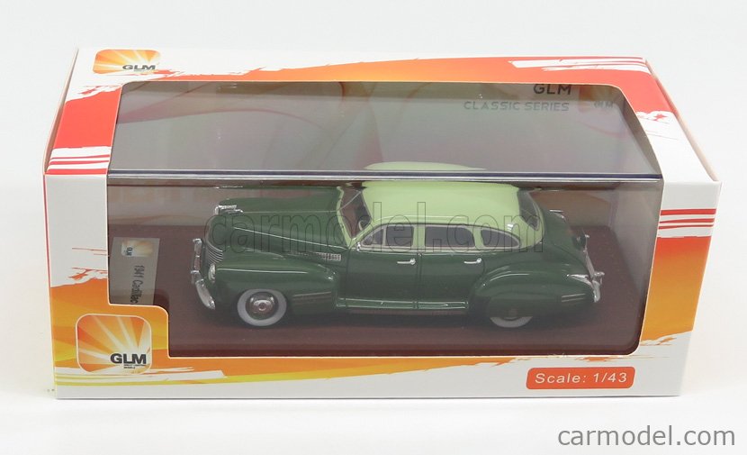 GLM-MODELS GLM119902 Scale 1/43 | CADILLAC SERIES 63 1941 GREEN