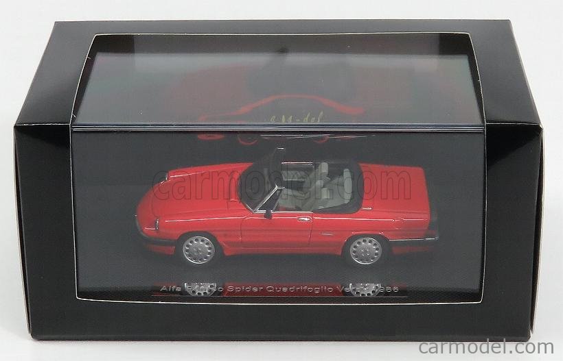SILAS MR43103A.RA Scale 1/43 | ALFA ROMEO SPIDER QUADRIFOGLIO VERDE ...