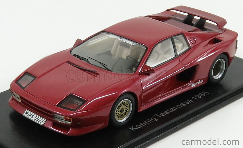 NEO SCALE MODELS NEO45922 Escala 1/43 | FERRARI KOENIG TESTAROSSA 1985 ...
