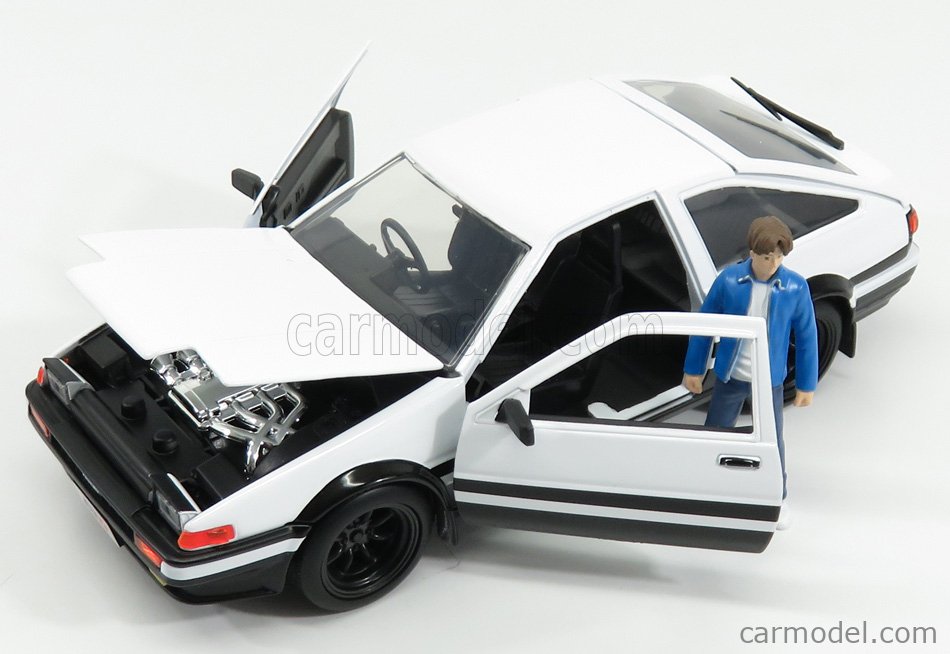 JADA 99733 Escala 1/24 | TOYOTA SPRINTER TRUENO (AE86) WITH FIGURE 1983 ...