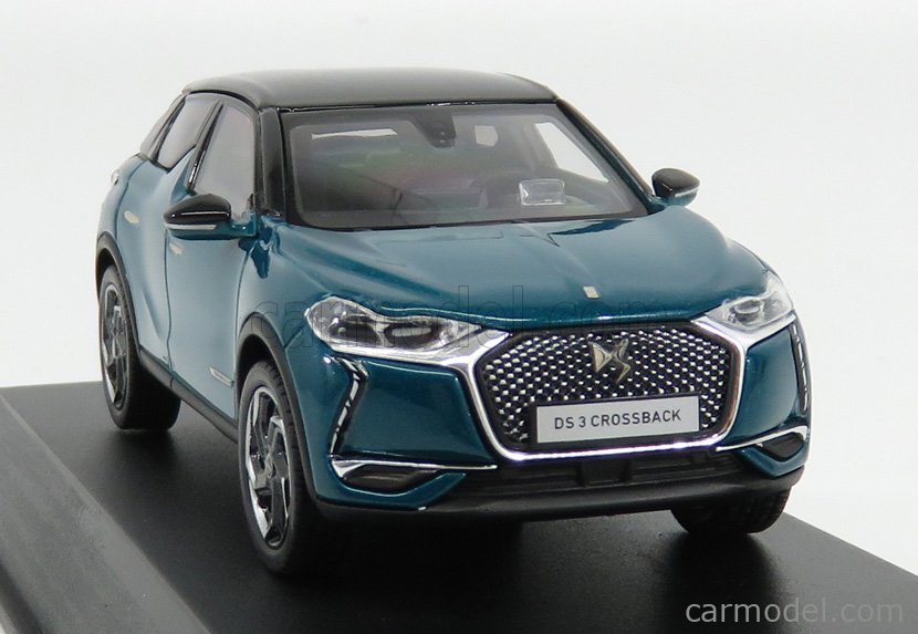 NOREV 170021 Scale 1/43 | DS AUTOMOBILES DS3 CROSSBACK 2019 BLUE BLACK
