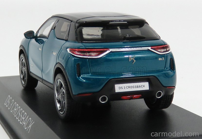 NOREV 170021 Scale 1/43 | DS AUTOMOBILES DS3 CROSSBACK 2019 BLUE BLACK