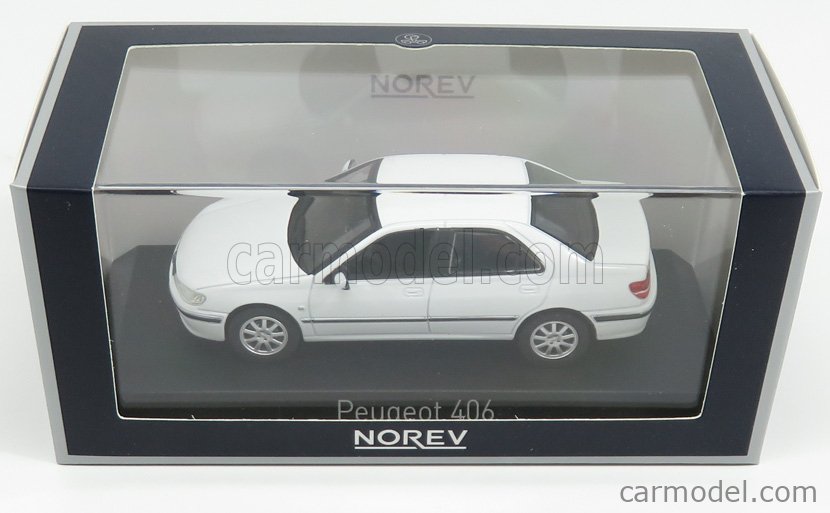 NOREV 474604 Scale 1/43 | PEUGEOT 406 2003 BANQUISE WHITE