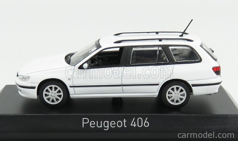 NOREV 474653 Scale 1/43 | PEUGEOT 406 BREAK 2003 BANQUISE WHITE