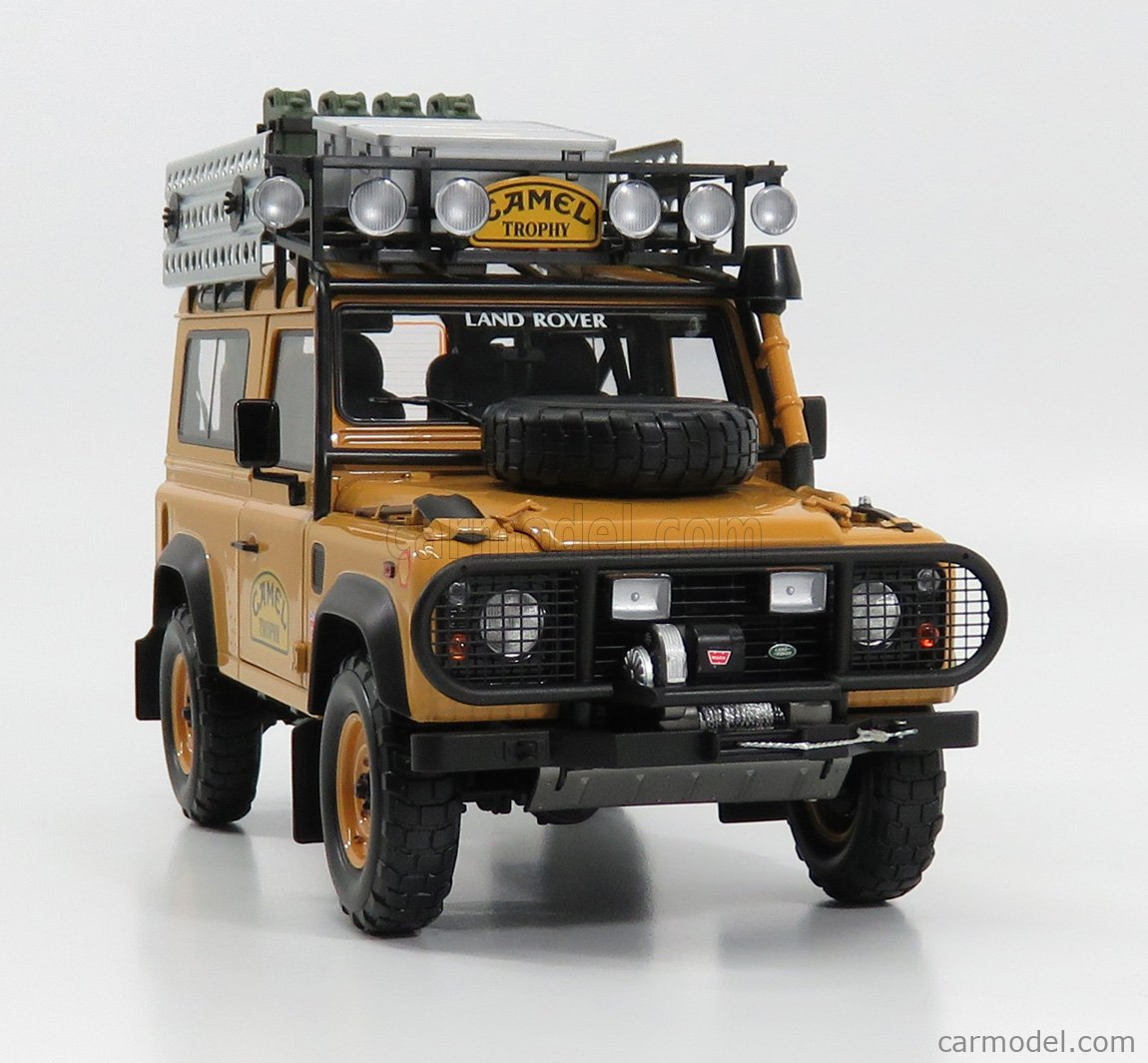 ALMOST-REAL ALM810211 Scale 1/18 | LAND ROVER DEFENDER 90 RALLY CAMEL ...