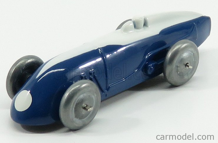 EDICOLA 23A-BLUE Scale 1/43 | DINKY RACE CAR N 5 1930 BLUE WHITE