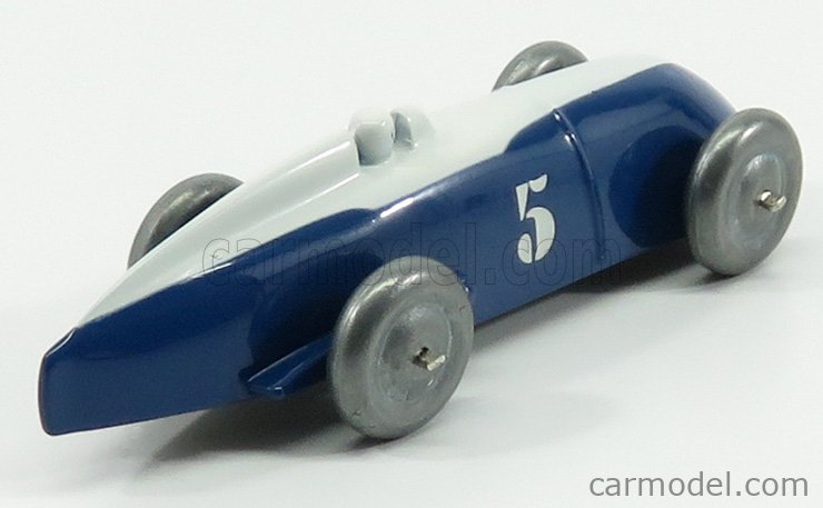 EDICOLA 23A-BLUE Scale 1/43 | DINKY RACE CAR N 5 1930 BLUE WHITE