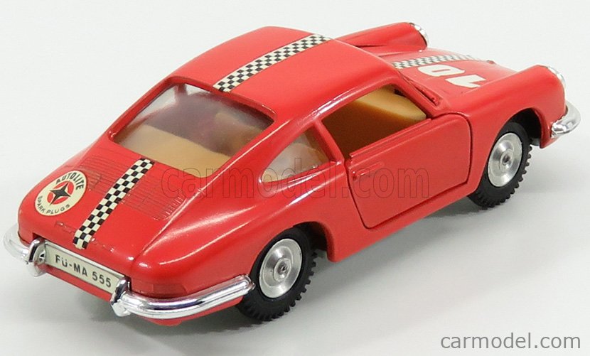 GAMA 973 Scale 1/42 | PORSCHE 911 COUPE N 10 1968 ORANGE