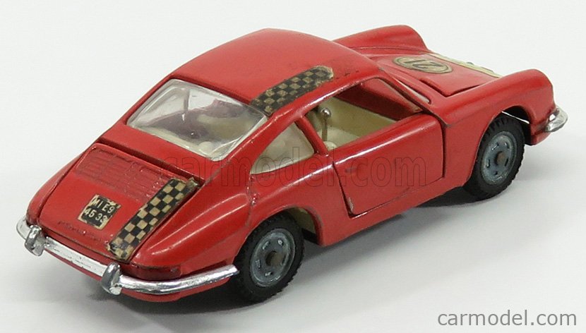 MEBETOYS MATTEL A12 Escala 1/43 | PORSCHE 911 912 COUPE N 21 RALLY MONTECARLO 1968 RED