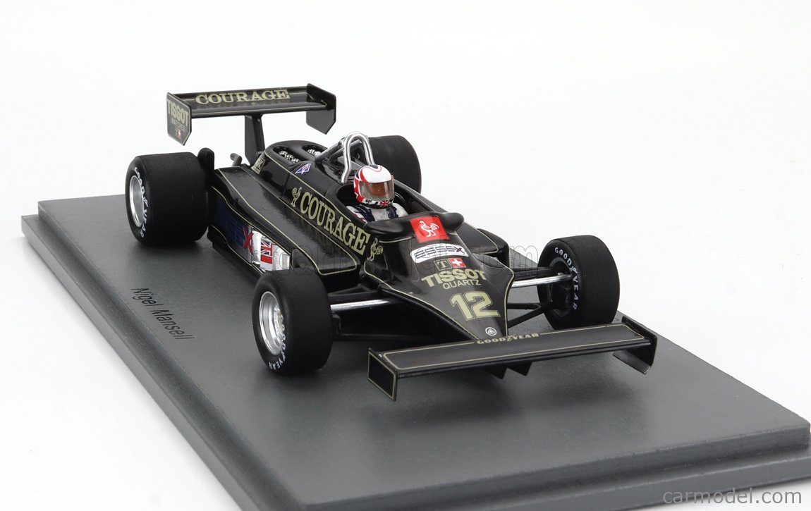 SPARK-MODEL S5351 Scale 1/43 | LOTUS F1 87 N 12 PRACTICE BRITISH GP ...