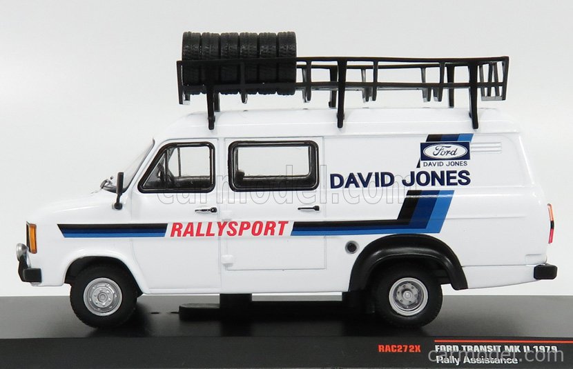 IXO-MODELS RAC272X Scale 1/43 | FORD ENGLAND TRANSIT MKII VAN TEAM ...
