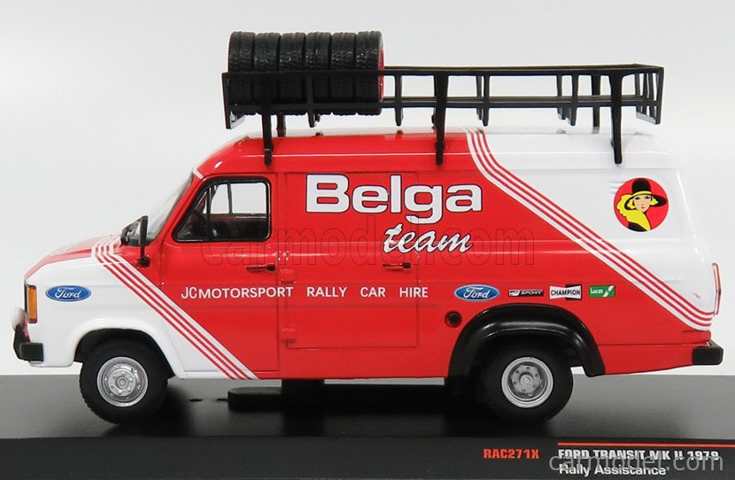 IXO-MODELS RAC271X Scale 1/43 | FORD ENGLAND TRANSIT MKII VAN BELGA ...