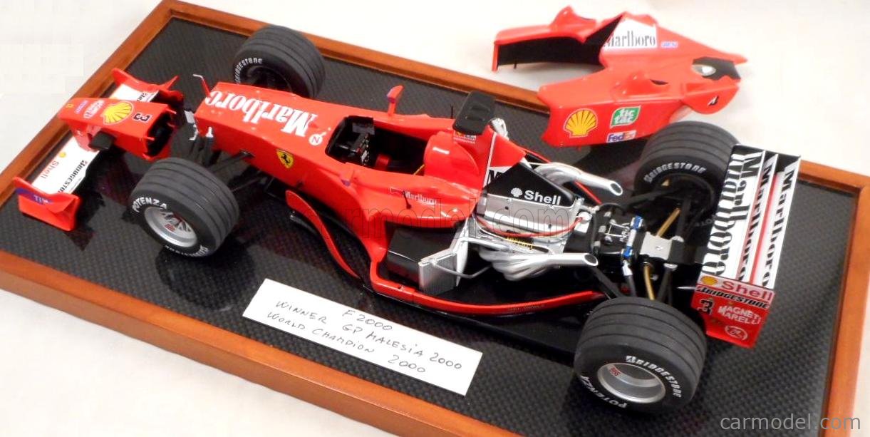 MG-MODEL MP1232 Scale 1/12 | FERRARI F1 F2000 N 3 WINNER MALAYSIAN GP M ...