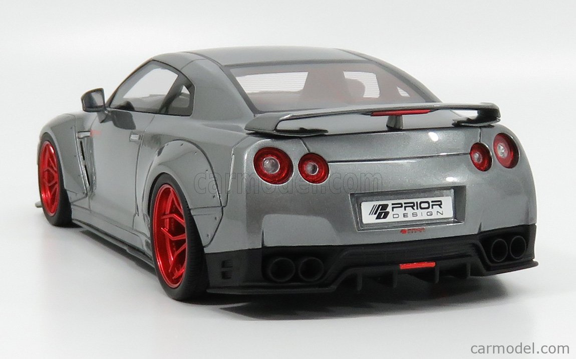 GT-SPIRIT GT243 Scale 1/18 | NISSAN GT-R COUPE 2009 GREY MET