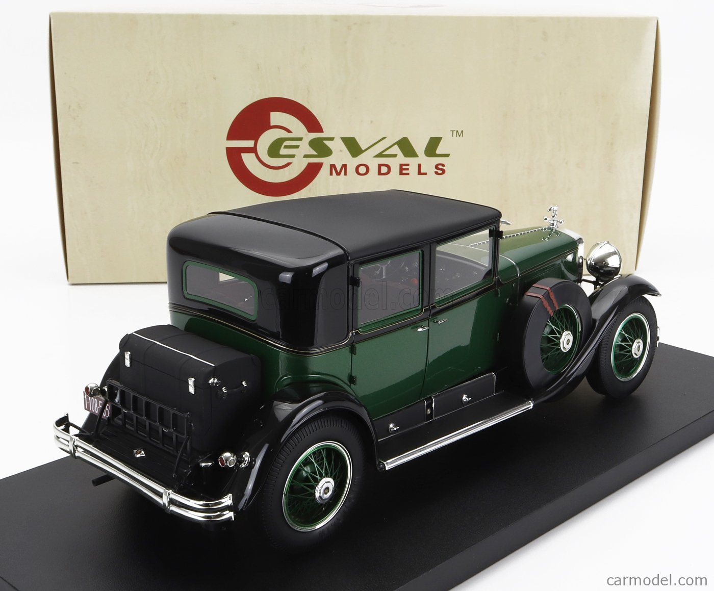 ESVAL MODEL EMUS18004A Masstab: 1/18 | CADILLAC 341A TOWN SEDAN PERSONAL CAR AL CAPONE ARMOURED ...