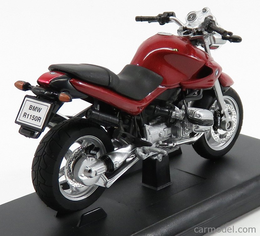 WELLY WE12158-B19660PW Echelle 1/18 | BMW R1150R 2006 RED BLACK