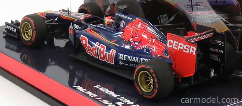 MINICHAMPS 447140038 Scale 1/43 | TORO ROSSO F1 RENAULT STR9 N 38 PRACTICE JAPAN GP 2014 MAX ...