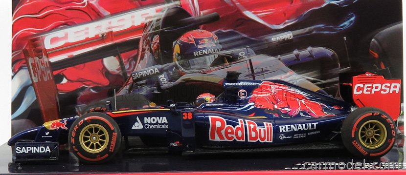 MINICHAMPS 447140038 Scale 1/43 | TORO ROSSO F1 RENAULT STR9 N 38 PRACTICE JAPAN GP 2014 MAX ...