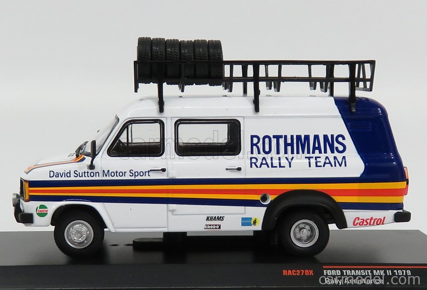 IXO-MODELS RAC270X Scala 1/43 | FORD ENGLAND TRANSIT MKII VAN TEAM ...