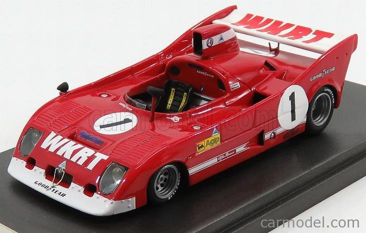 REMEMBER 125522 Scala 1/43 | ALFA ROMEO 33TT12 N 1 DIJONE FRANCE 1974 H ...