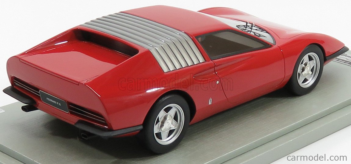 TECNOMODEL TM18-93C Escala 1/18 | FERRARI P6 PININFARINA 1968 FERRARI RED