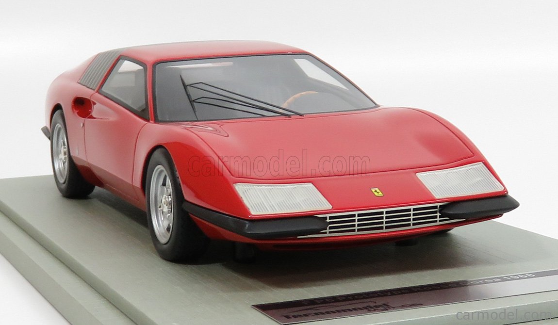 TECNOMODEL TM18-93C Escala 1/18 | FERRARI P6 PININFARINA 1968 FERRARI RED