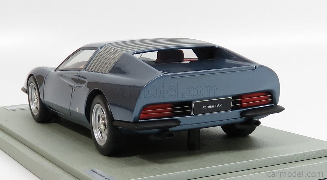 TECNOMODEL TM18-93A Scale 1/18 | FERRARI P6 PININFARINA 1968 BLUE MET