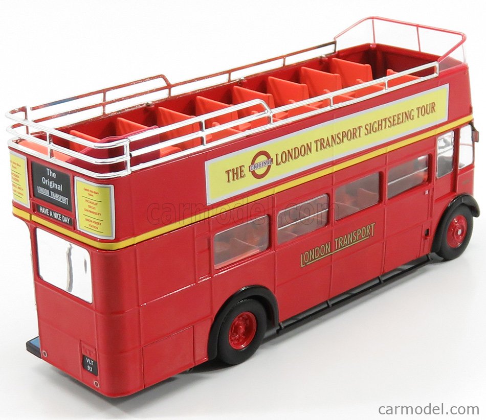 IXO-MODELS BUS018 Scale 1/43 | AEC REGENT MKIII RT LONDON AUTOBUS 1950 RED