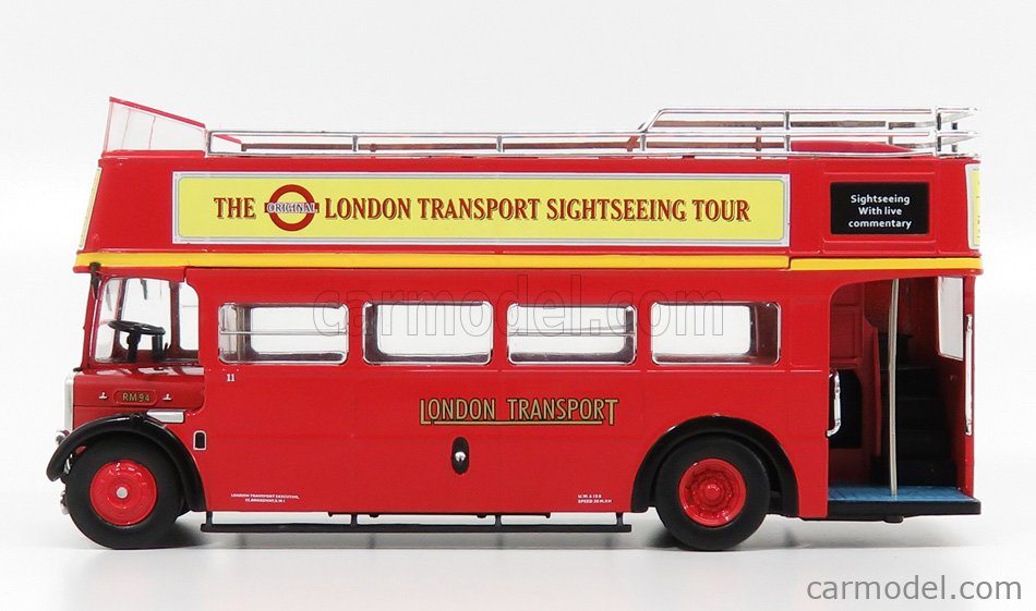 IXO-MODELS BUS018 Scale 1/43 | AEC REGENT MKIII RT LONDON AUTOBUS 1950 RED