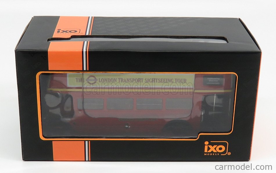 IXO-MODELS BUS018 Scale 1/43 | AEC REGENT MKIII RT LONDON AUTOBUS 1950 RED