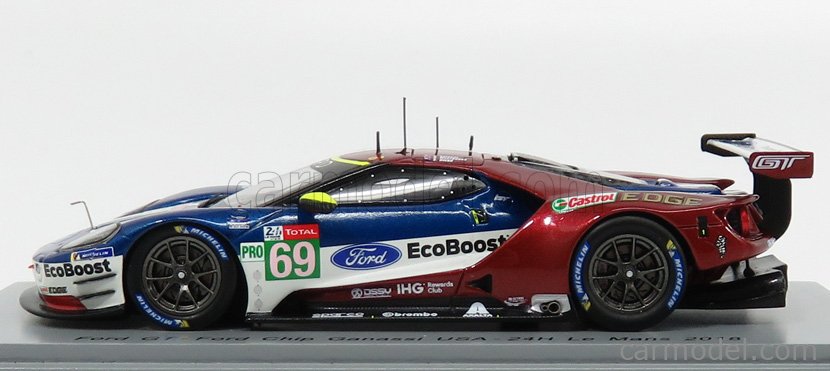 SPARK-MODEL S7053 Masstab: 1/43 | FORD USA GT 3.5L TURBO V6 TEAM FORD ...
