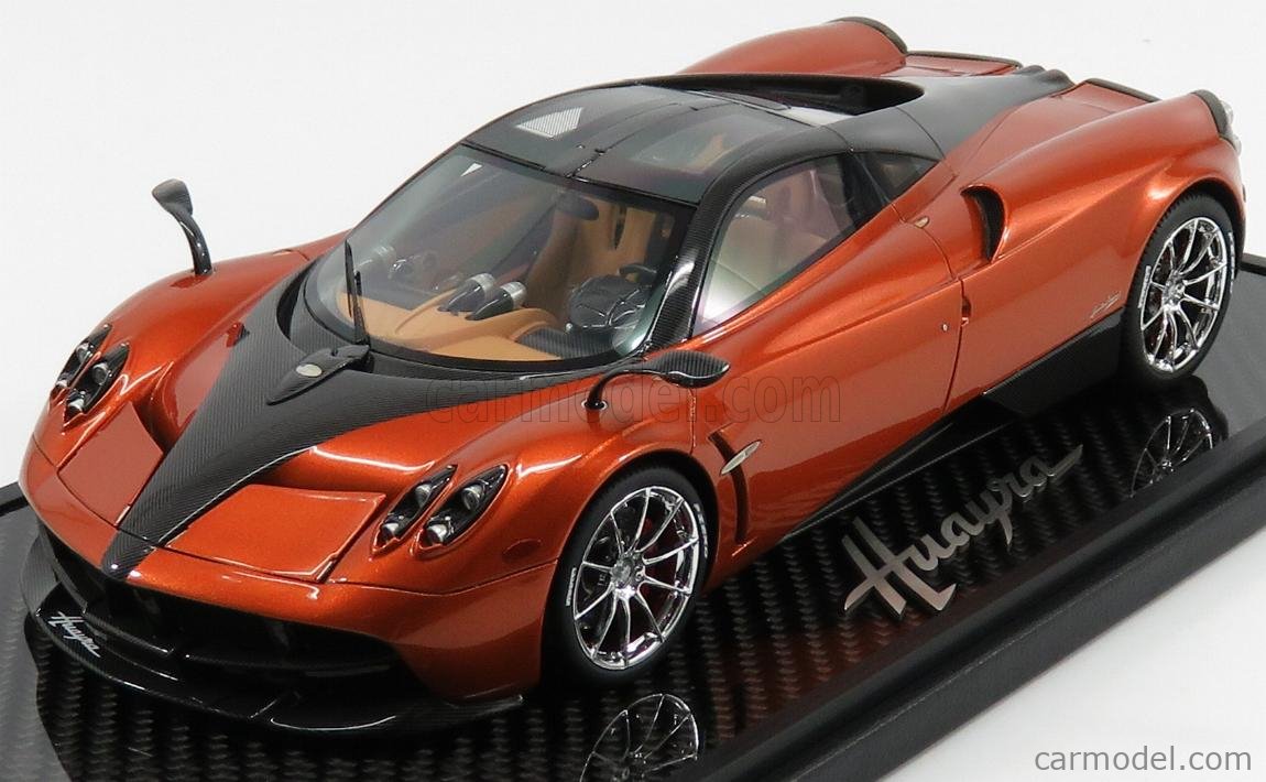 BBR-MODELS P1832F18 Scale 1/18 | PAGANI HUAYRA KIT TEMPESTA 2016 COPPER MET
