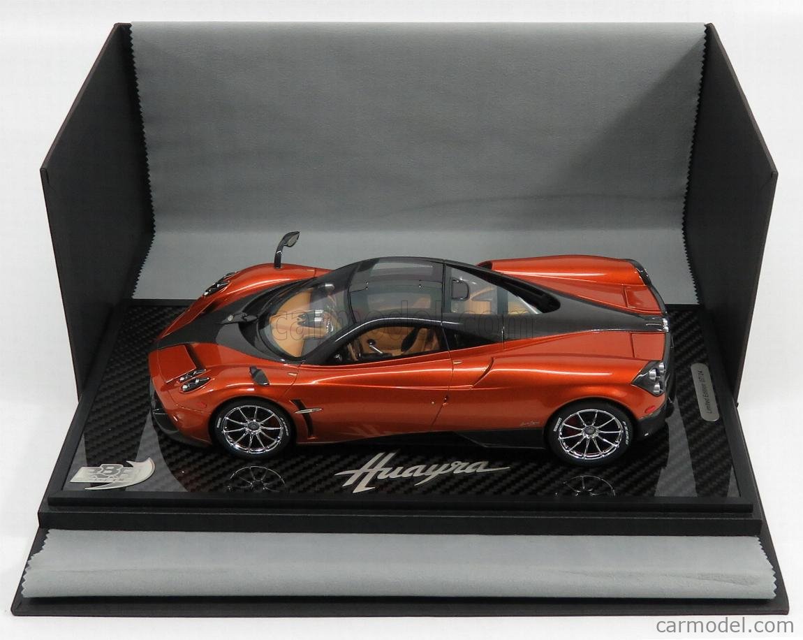 BBR-MODELS P1832F18 Scale 1/18 | PAGANI HUAYRA KIT TEMPESTA 2016 COPPER MET