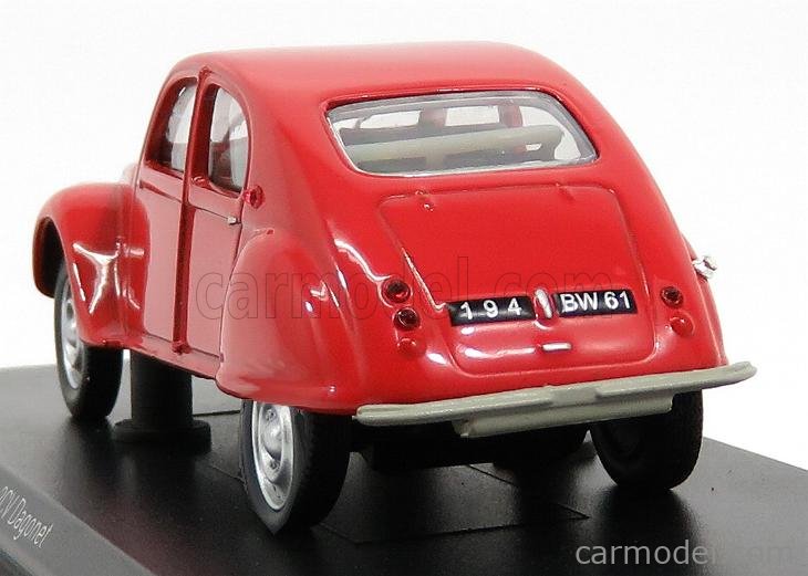 NOREV 151395 Scale 1/43 | CITROEN 2CV DAGONET 1956 RED