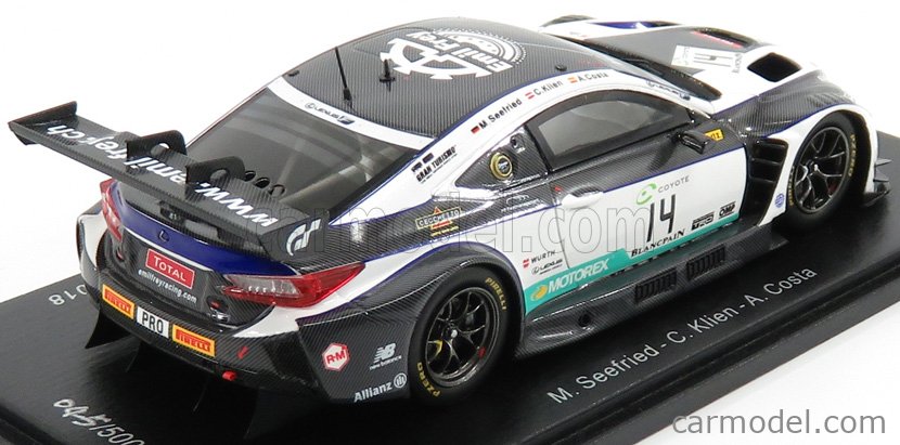 SPARK-MODEL SB211 Echelle 1/43 | LEXUS RCF GT3 TEAM EMIL FREY LEXUS ...