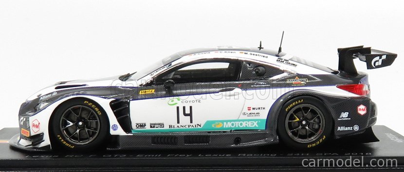 SPARK-MODEL SB211 Echelle 1/43 | LEXUS RCF GT3 TEAM EMIL FREY LEXUS ...