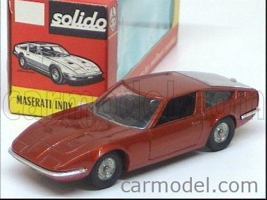 SOLIDO 185 Scale 1/43 | MASERATI INDY 1970 BRONZE MET