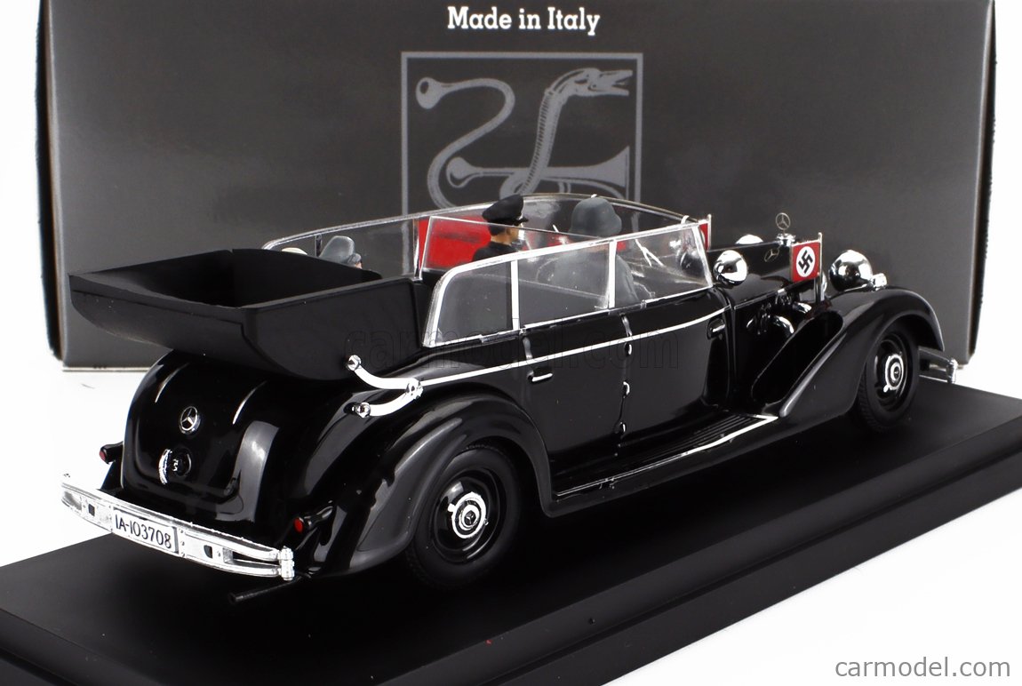 RIO-MODELS CAR023 Scale 1/43 | MERCEDES BENZ 770K CABRIOLET WITH ADOLF ...
