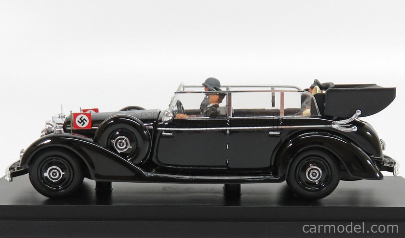 RIO-MODELS CAR023 Scale 1/43 | MERCEDES BENZ 770K CABRIOLET WITH ADOLF ...