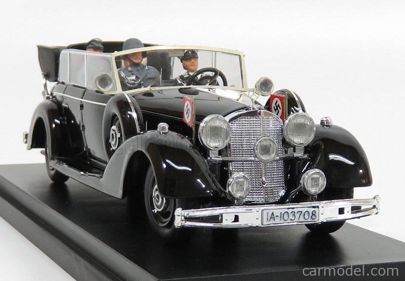 RIO-MODELS CAR023 Scale 1/43 | MERCEDES BENZ 770K CABRIOLET WITH ADOLF ...